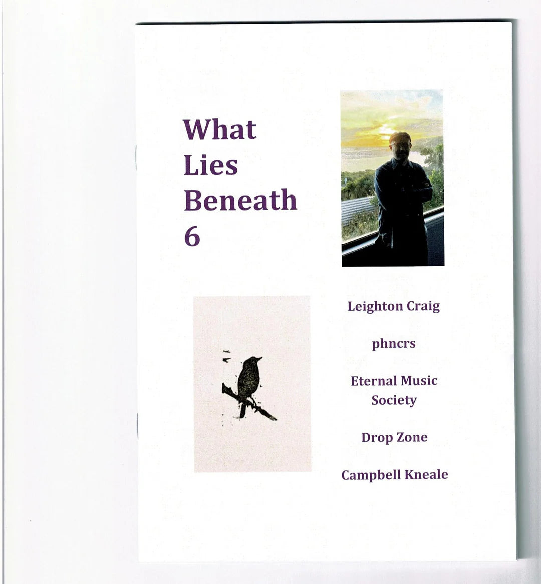 What Lies Beneath #6 Zine + CD-R – World Of Echo