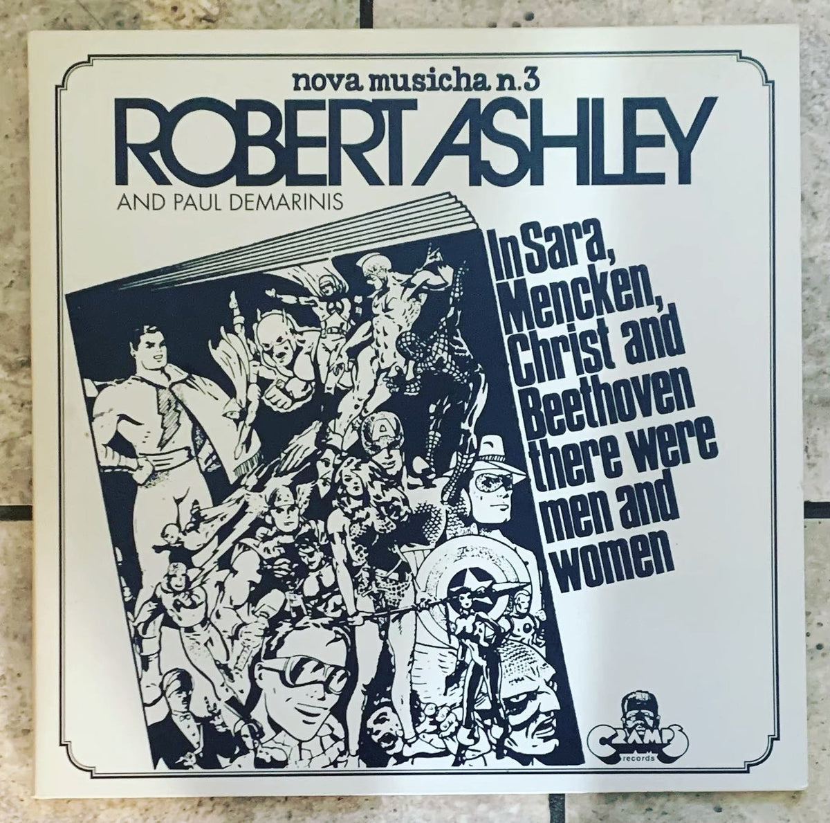 Robert Ashley & Paul Demarinis - In Sara, Mencken, Christ And Beethove – World Of Echo