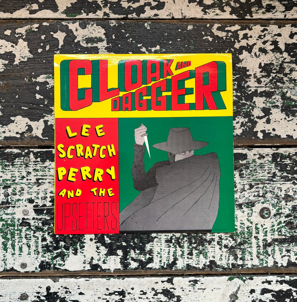 Lee Scratch Perry and the Upsetters - Cloak and Dagger – World Of Echo