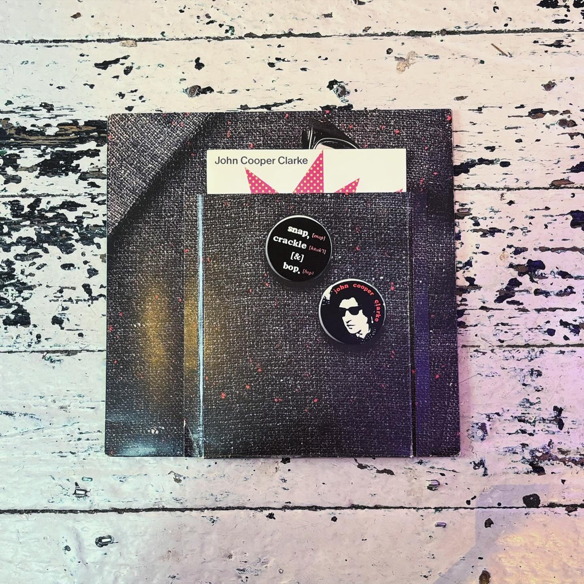 John Cooper Clarke - Snap, Crackle & Bop – World Of Echo