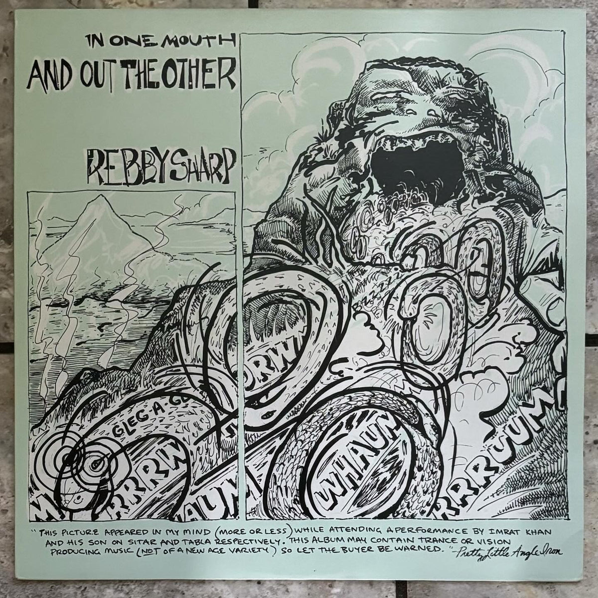 Rebby Sharp - In One Mouth And Out The Other – World Of Echo
