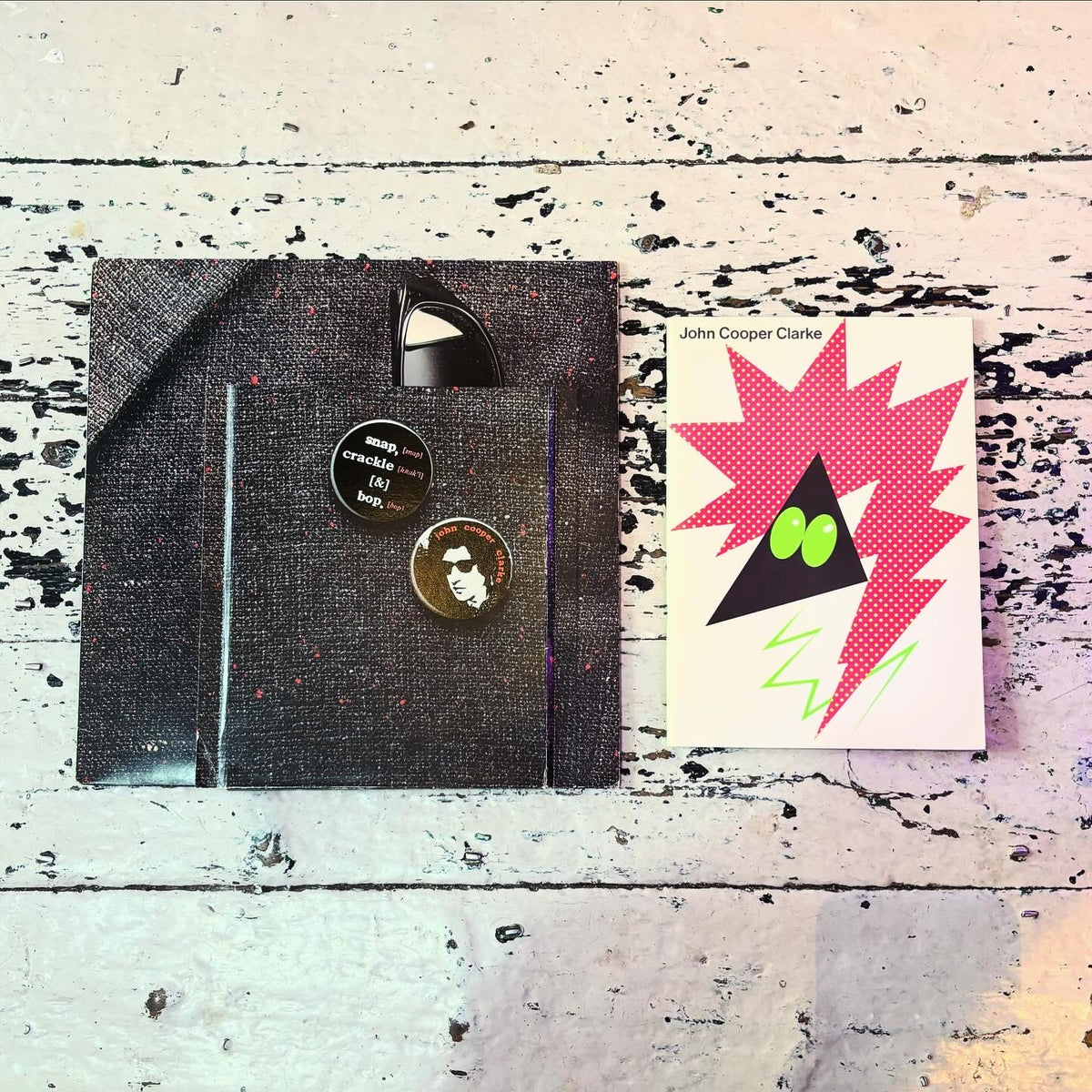 John Cooper Clarke - Snap, Crackle & Bop – World Of Echo