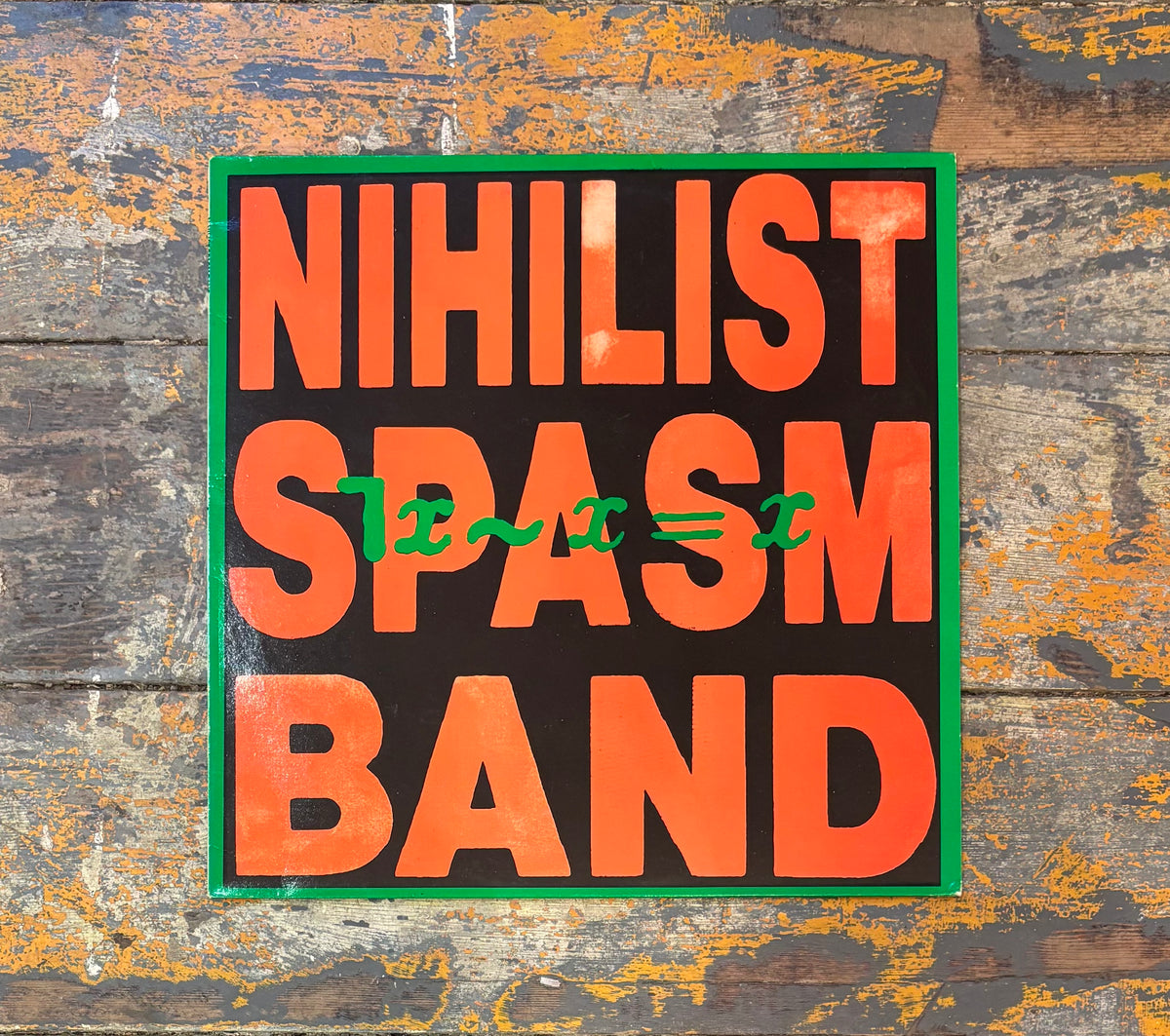 The Nihlist Spasm Band - ¬x~x=x – World Of Echo