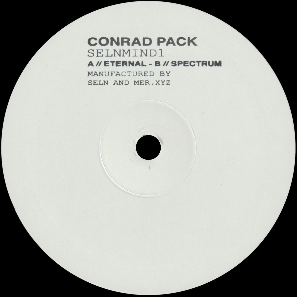 Conrad Pack - SELNMIND1 – World Of Echo