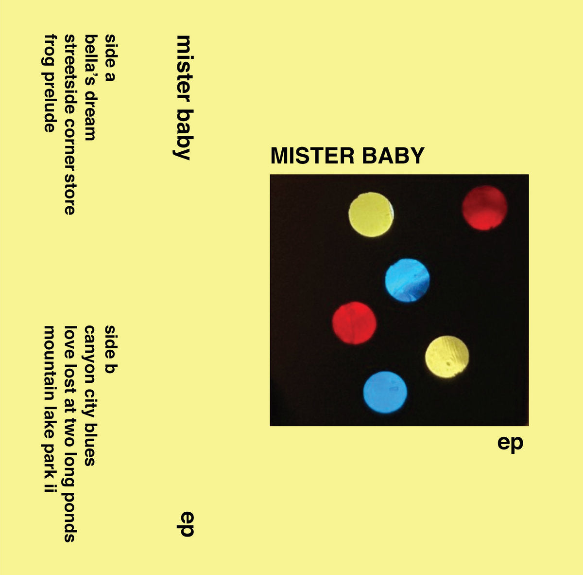 Mister Baby - Mister Baby EP – World Of Echo
