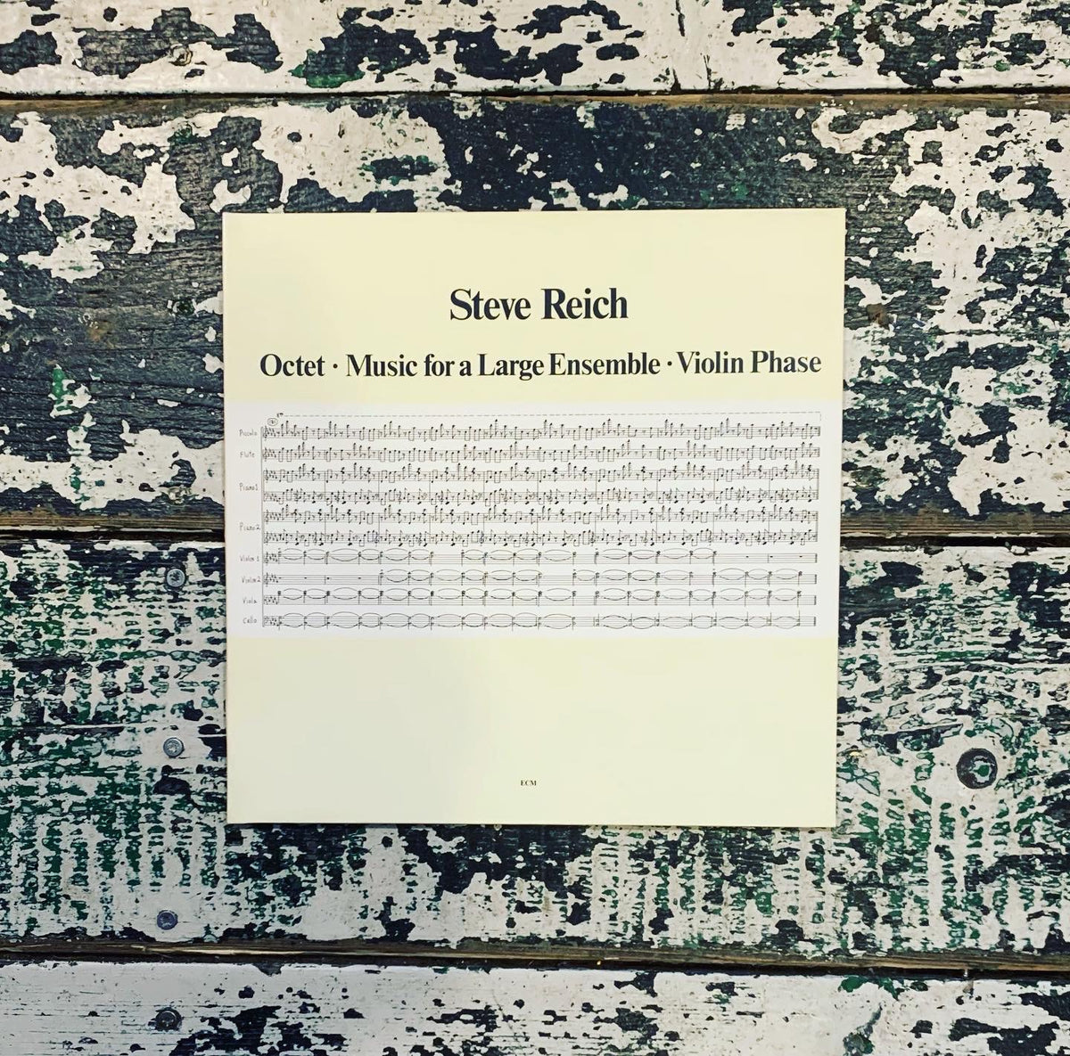 Steve Reich - Octet/Music for a Large Ensemble – World Of Echo