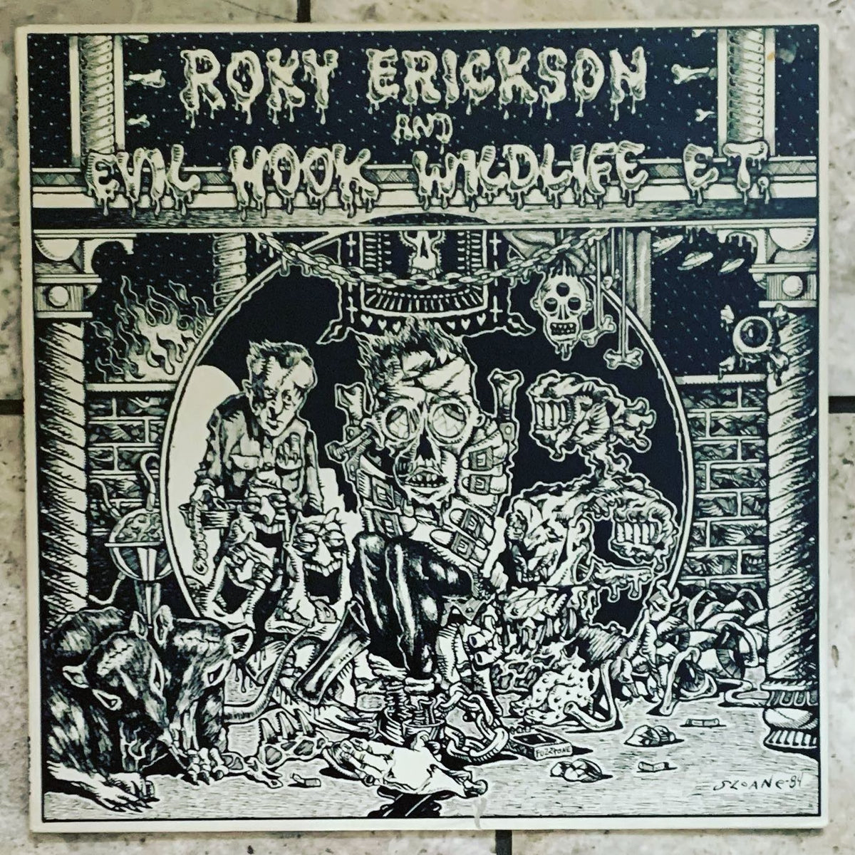 Roky Erickson & Evil Hook Wildlife ET - S/T – World Of Echo