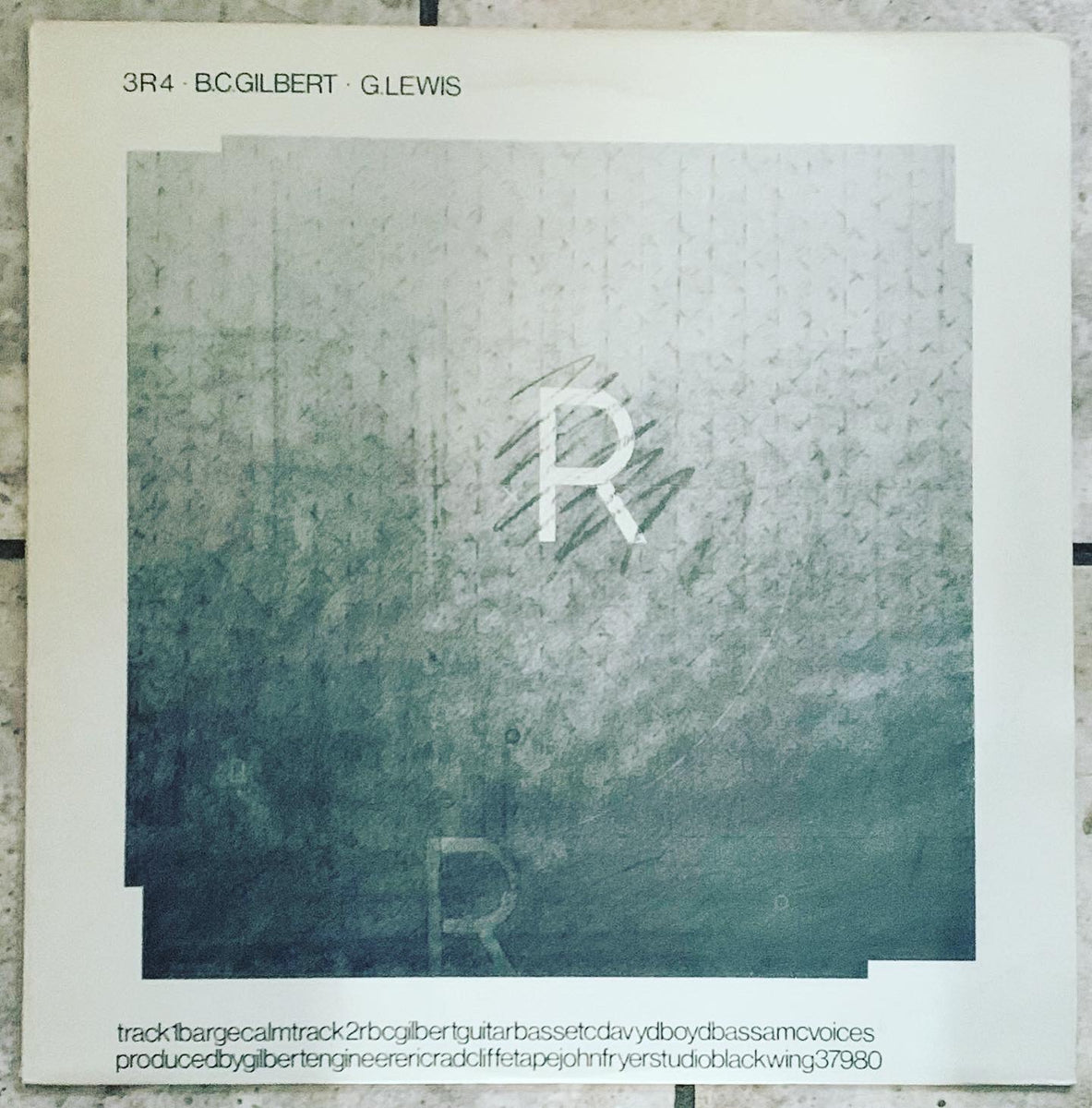 B.C. Gilbert, G. Lewis - 3R4 – World Of Echo